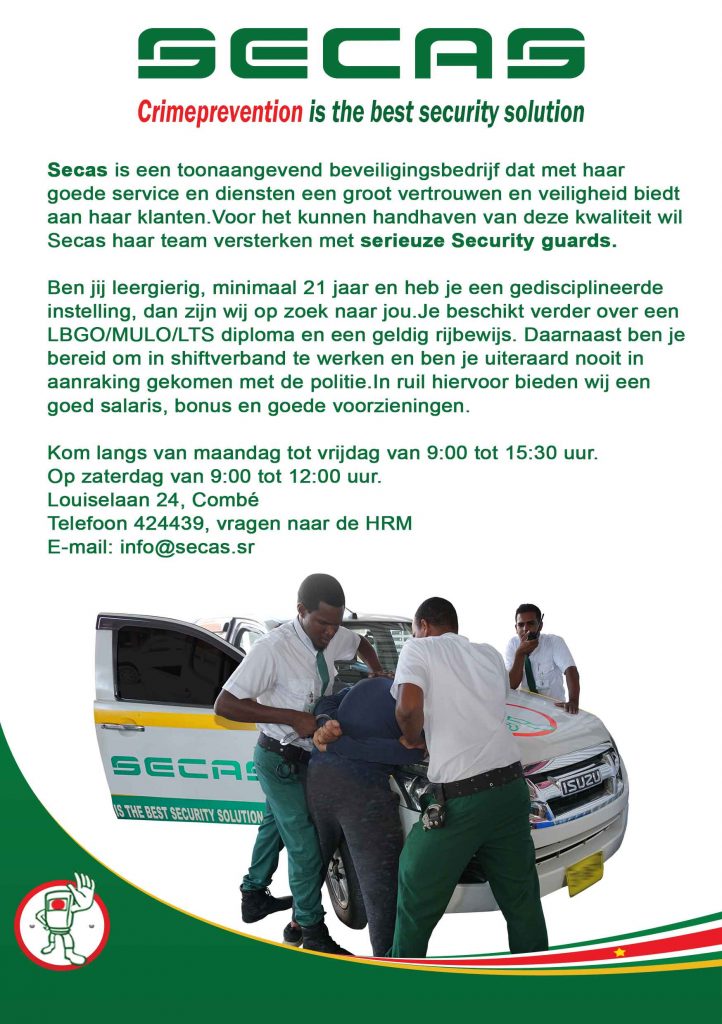 Vacatures - SECAS NV